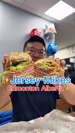 Edwin on Instagram: "📍 13320 137 Ave NW, Edmonton, AB Jersey Mike’s just opened on Edmonton’s north side, and it clearly landed with momentum. Even weeks after opening, the shop was busy, which speaks to both demand and consistency. This is a sandwich spot that prioritizes execution. Meats are sliced to order, the grill runs continuously, and the process feels deliberate rather than rushed. What stood out was the service. One of the staff members, Jay, shared how much pride they take in making 