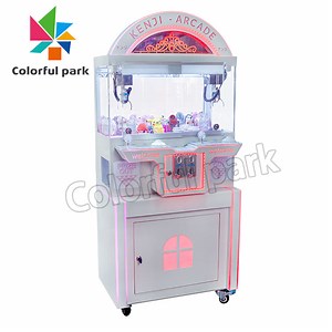 [Hot Item] Bus Claw Crane Machine Best Arcade Games Vending Machine Toy LED Crane Vending Machine