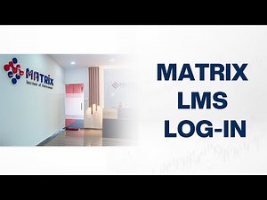 MATRIX LMS Log-in