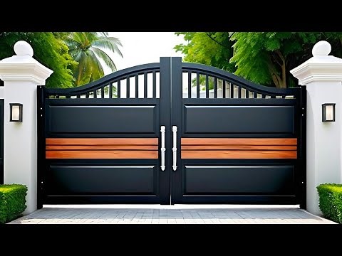 300 NEW Modern House Gate Design Ideas 2026 | Iron gates Ideas | House exterior Front Wall Designs