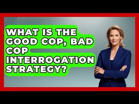 What Is The Good Cop, Bad Cop Interrogation Strategy? - Law Enforcement Insider