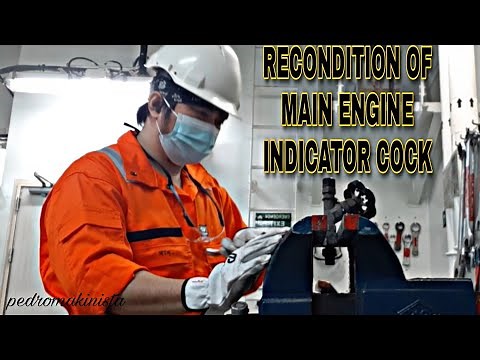 HOW TO RECONDITION MAIN ENGINE INDICATOR COCK/VALVE/BUHAY MAKINISTA/VLOG6