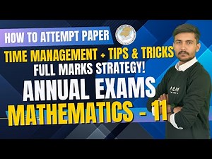 Maths Class 11 | Tips & Tricks | Time Management | Attempt Paper FBISE Annual Exams 2026 Guess Paper
