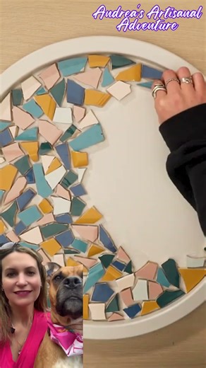 Transform Your Space with a DIY Mosaic Table 🪄✨