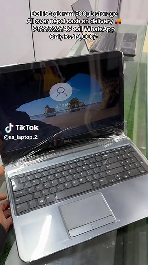 Dell i5 Laptop - 4GB RAM, 500GB Storage for Sale