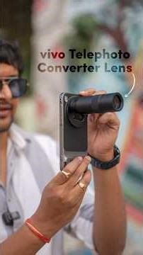 vivo Telephoto Converter lens quick review #sauravanuraj