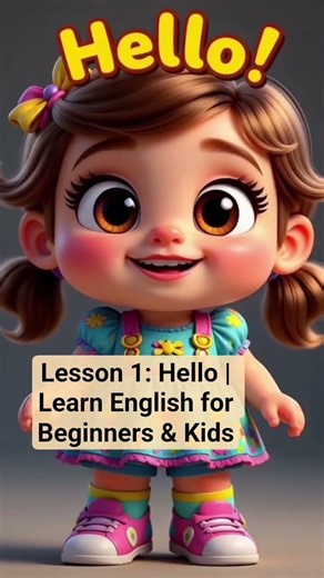Lesson 1: Hello | Learn English for Beginners & Kids l Creative English Classroom