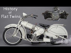 The History of Flat - Twin motorcycles !