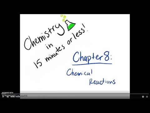 Chapter 8: Chemical Reactions (Chem in 15 minutes or less)