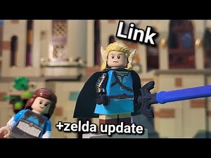 Link The legend of Zelda TotK DIY lego figure custom