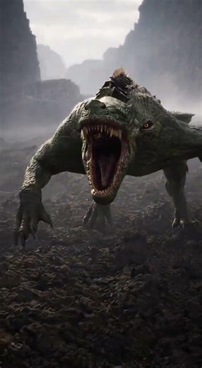 Terrifying Monster Charging at the Camera | Cinematic Horror VFX 4K