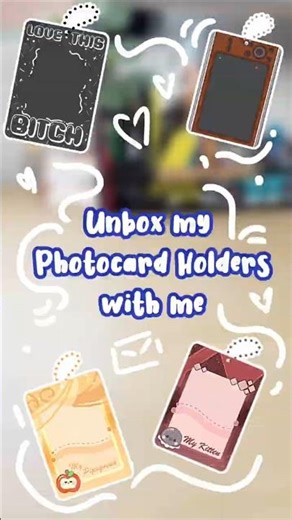 photocard holder unboxing #art #artistalley #unboxing