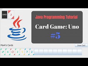 Uno Card Game in Java Part 5 - Game Class (Code Clique)