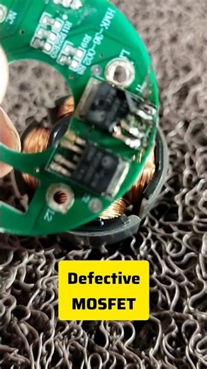 Defective Mosfet #shorts #diy #tutorial