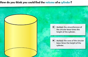 How do you think you could find the volume of a cylinder?Mult... | Filo