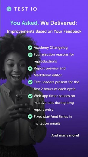 Test IO 2025: Every Update Built for YOU 🎯