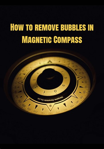 Remove Bubbles in Your Magnetic Compass: A Simple Guide