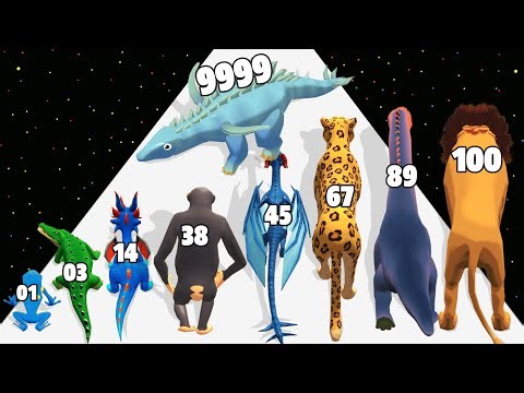 Human Evolution 3D Run - Level Up Human Insect Spider Max Level Gameplay