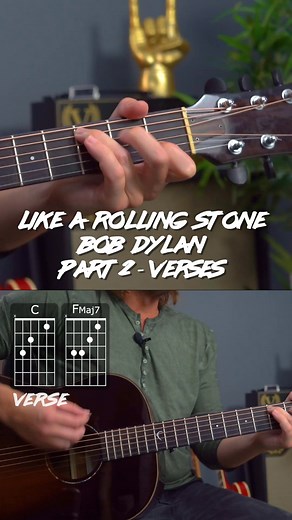 97K views · 597 reactions | Part 2 of my Like A Rolling Stone quick tutorial - part 1 in my previous video on my facebook page, full tutorial on yt | Andy Guitar | Facebook
