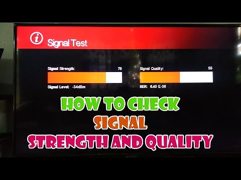 How To Check Cignal HD | Cignal Satellite Signal Strength And Quality (Tips And Tricks)