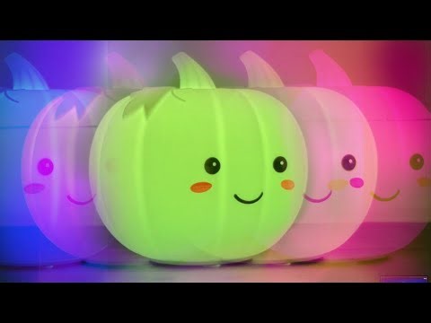 🎃 Color Changing Pumpkin Night Light – Cute LED Halloween Pumpkin Lamp 🎃