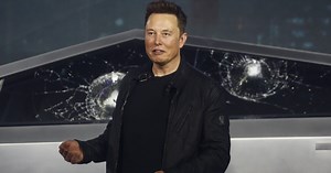 Elon Musk Unveils Tesla's Cybertruck, With A Polarizing Wedge Shape