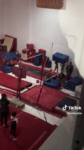 Gymnastics Training Highlights with Inspiring Coach