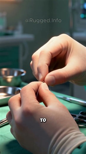 How Stitches Heal Your Skin – Pixar-Style 3D Animation Explains the Body’s Repair Process