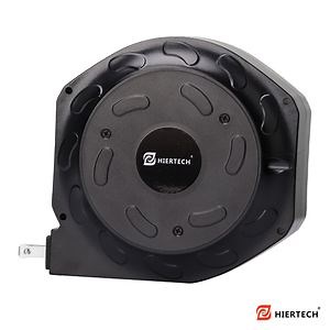 [Hot Item] Auto Rewinding cable reel 23.60ft with USA Japan plug extension cord