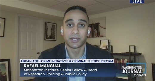 Washington Journal: Rafael Mangual Discusses Urban Anti-Crime Initiatives and Criminal Justice Reform