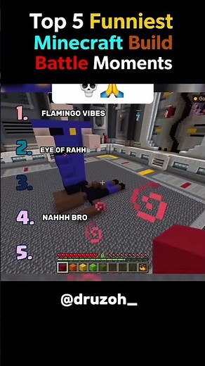 Top 5 FUNNIEST Build Fails in Minecraft Build Battle Moments – Pure Chaos! 😭😂