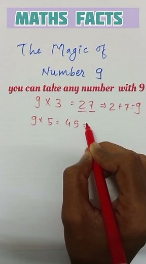 The Magic of Number 9 🔢 | Hidden Patterns That Will Blow Your Mind #science #education
