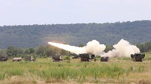 Members of the 45th Field Artillery Brigade, Oklahoma Army National Guard, along with support elements from 90th Troop Command, contended with the harsh summer elements and forested terrain at Fort Chaffee for exercise Western Strike, June 16-30, 2023. The training exercise aims to not only prepare the FAB to assemble and deploy into a theater of operations and accomplish fire support tasks, but also functions as a method of evaluation of the Brigade’s ability to react in combat situations. “The