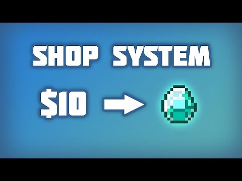 Simple Shop System Tutorial in Minecraft [1.17]