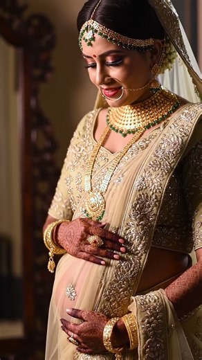 Pregnant Bride’s Indian Wedding – A Story of Love, Strength & Tradition 💍🤰❤️”