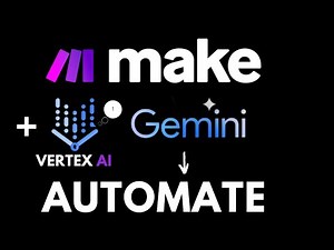 AI Automation using Vertex AI No Code | Make and Vertex AI automation setup