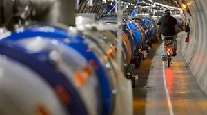 Ramped-up Hadron Collider resumes atom smashing