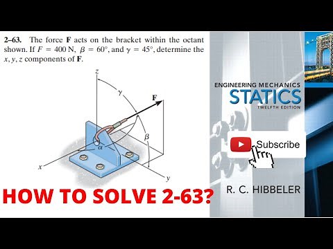 2-63 hibbeler statics chapter 2 | hibbeler statics | hibbeler