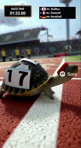 🐢 Turtle Marathon Finals 2025 🏁 Funny Turtle Race #shorts #funnyanimals