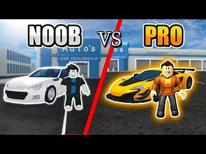 NOOB vs PRO (Roblox Vehicle Simulator) Ft. Darzeth
