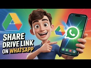 How to Share Google Drive Link in WhatsApp