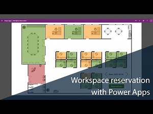 Workspace reservation with Power Apps