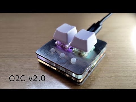 Sayobot O2c v2 0 2keys custom keyboard unboxing and testing(OSU keypad)