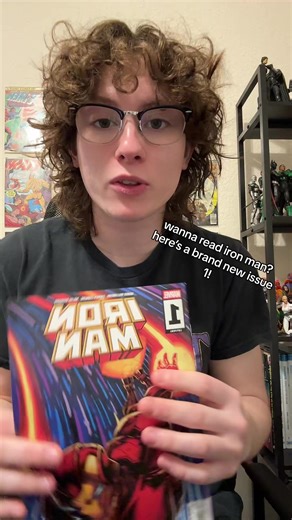 wanna start reading iron man? you’re in luck! a new series just released and it’s incredibly new reader friendly! #comictok #ironman #marvel #avengers #marvelcomics