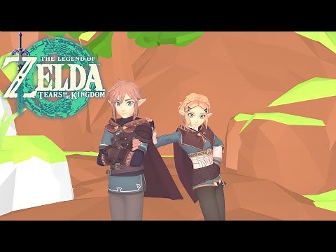 Link and Zelda being the Cutest and the Goofiest | My Zelink Tears of the Kingdom Fan Animations