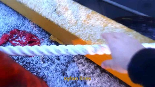 The sailboat that got caught in a frozen blizzard at sea