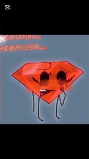 Ruby: "You are beautiful, Flower..." (Flower x Ruby) #shorts #edit #bfdi #ship #yuri #flower #ruby