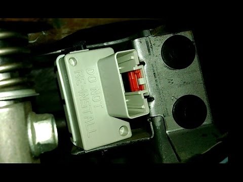 Brake light switch replacement Dodge Dakota How to change brake switch
