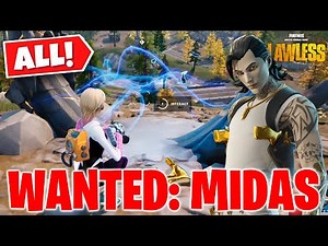 How to Complete "WANTED: MIDAS" Storyline Quest | Fortnite C6S2