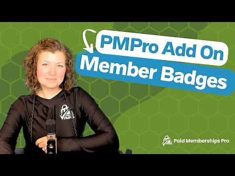 Member Badges | Paid Memberships Pro Add On Demo
